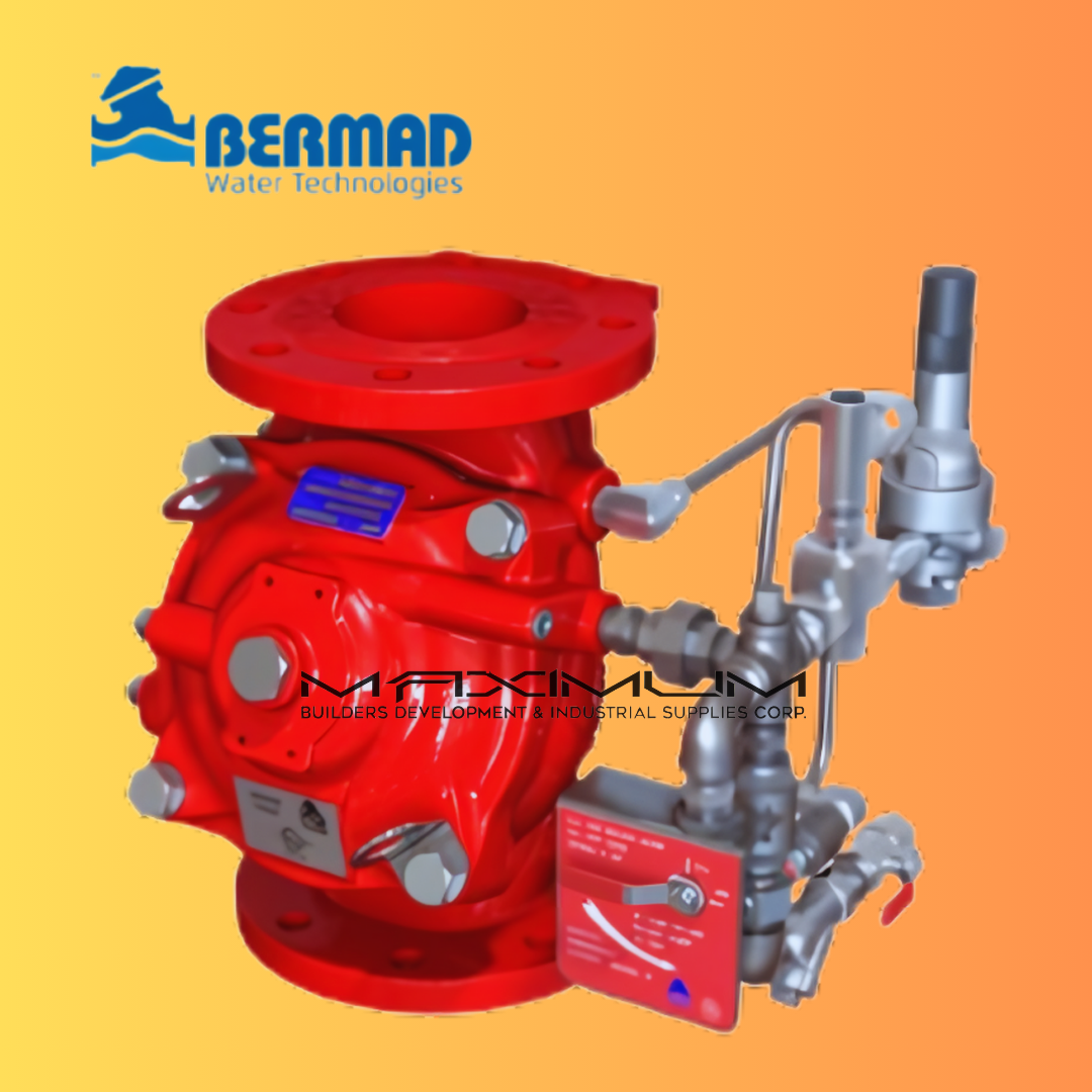 BER: BERMAD Hydraulic Pressure-Control, On-Off Deluge Valve - FP-400Y ...