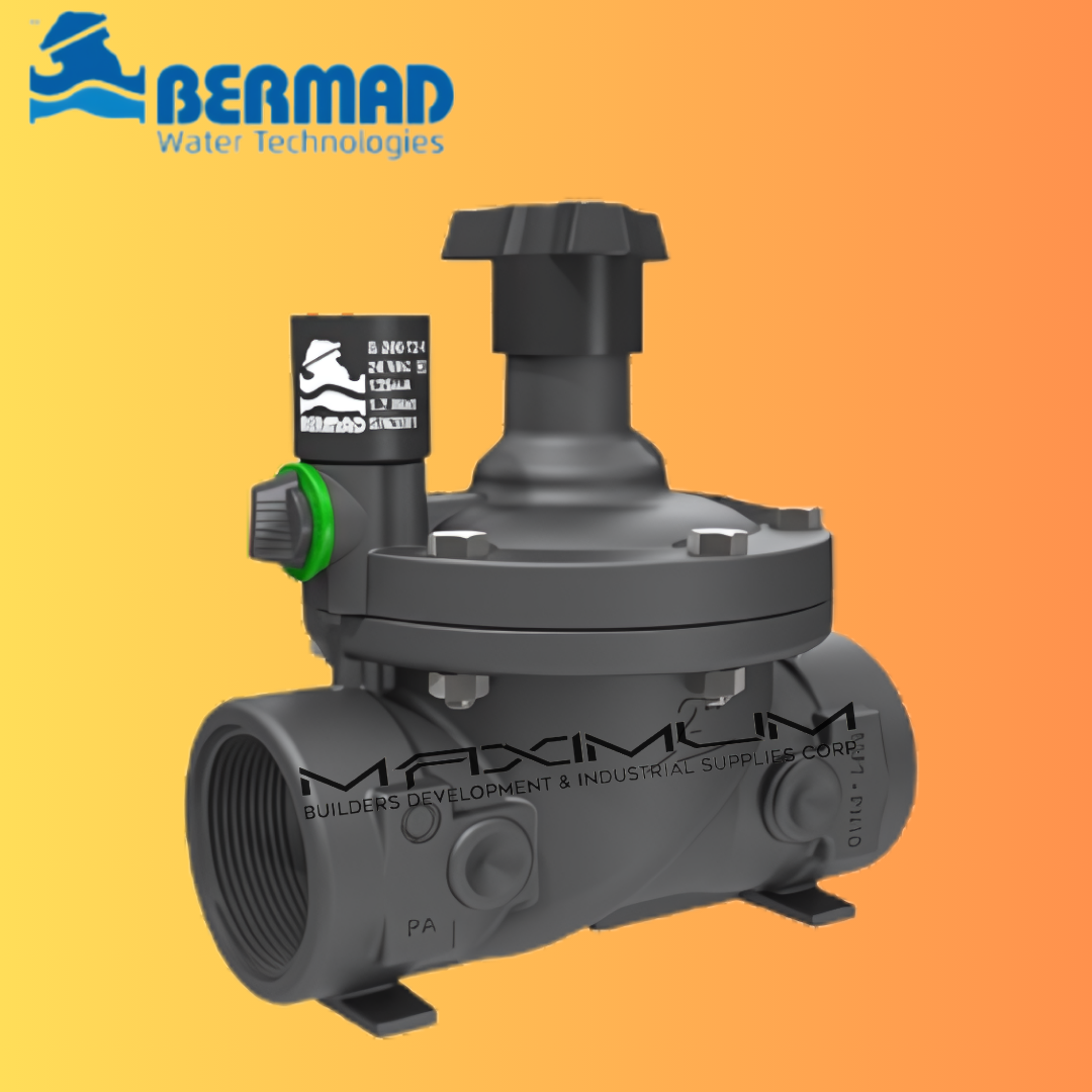 BER: BERMAD Solenoid Controlled Valve with 2-Way Internal Controls and ...