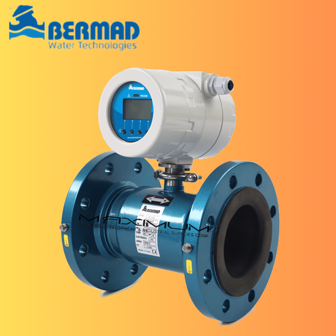 BER: BERMAD AC Powered, Zero D Requirement Electromagnetic Flow Meter ...