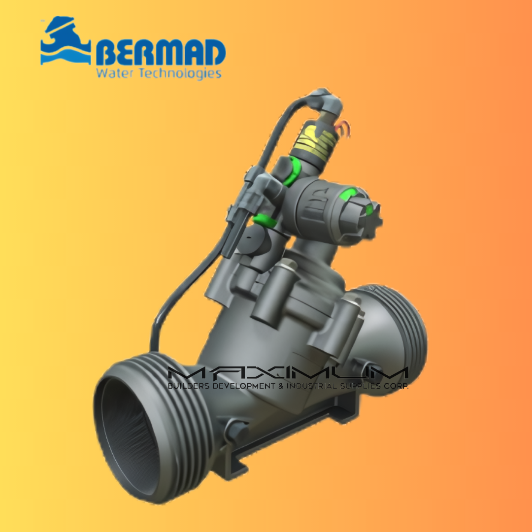 BER: BERMAD Pressure Reducing Top Pilot Valve with Solenoid Control ...