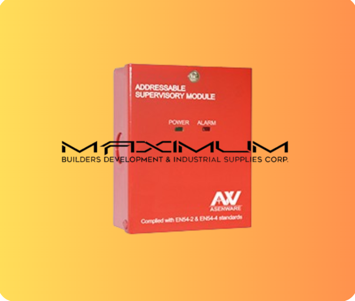 Addressable fire alarm supervisory module AW-D111 Asenware – Maximum ...