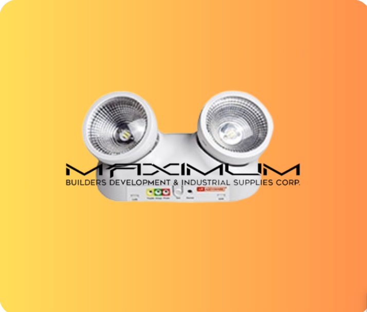 Twin Lamp LED Emergency Light AW-EL207 – Maximum Philippines