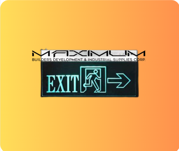 Suspended Exit Sign Boards – Maximum Philippines